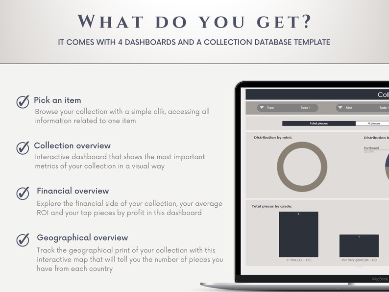 Coin Inventory Log Coin Collection Log Coin Collection Inventory Book ...