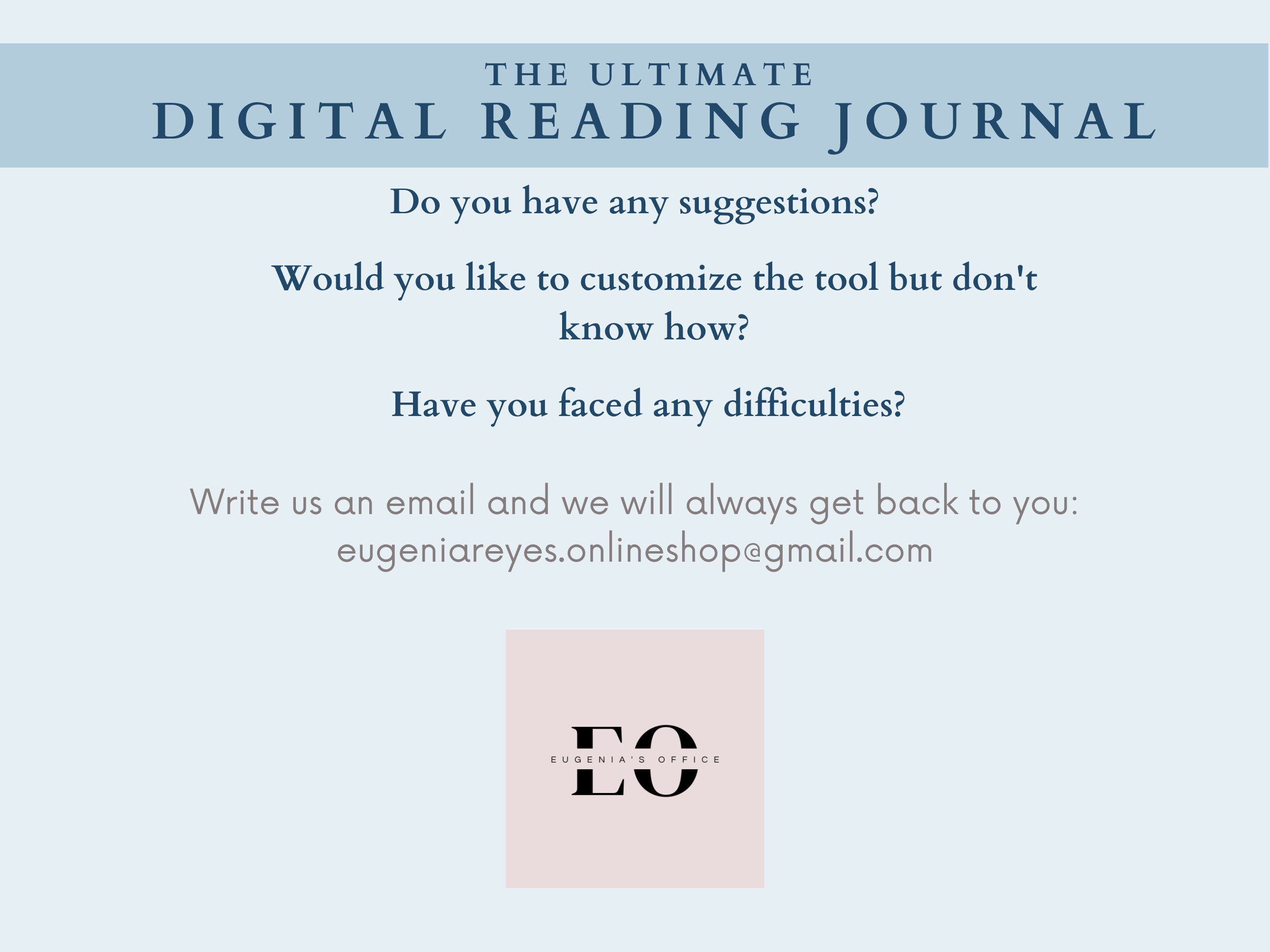 Digital Reading Journal, Reading Log, Book Review Template, Google ...