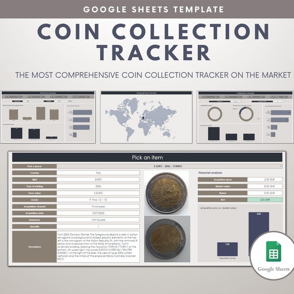 Coin Collection - Etsy