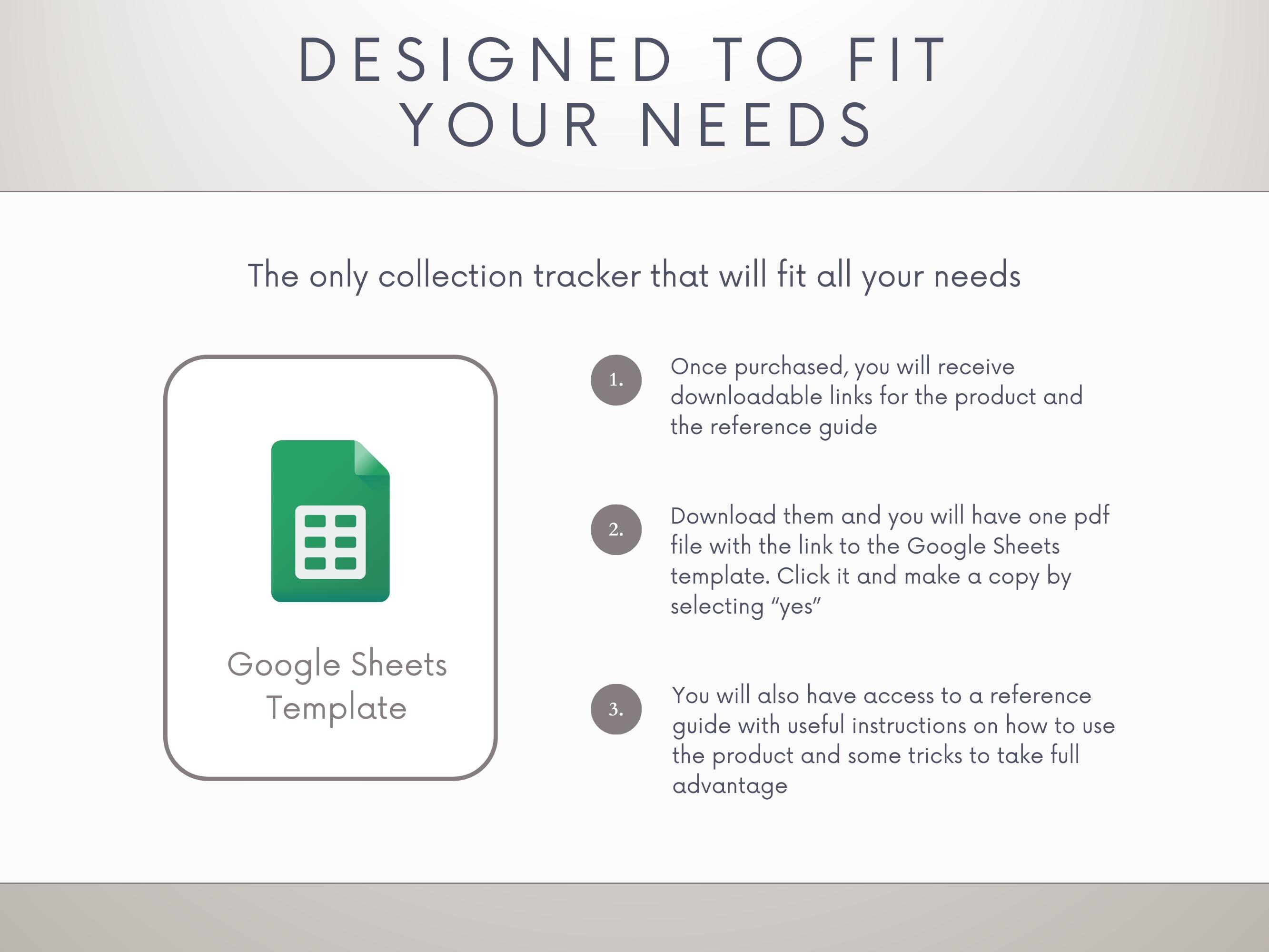 Trading Card Spreadsheet Trading Cards Tracker TCG CCG Spreadsheet ...
