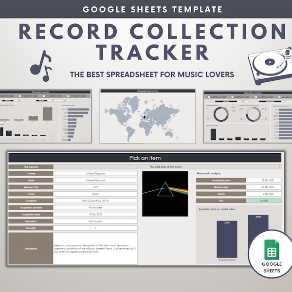 Record Collection - Etsy