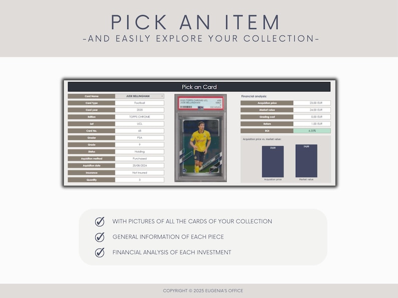 Trading Card Spreadsheet Trading Cards Tracker TCG CCG Spreadsheet ...
