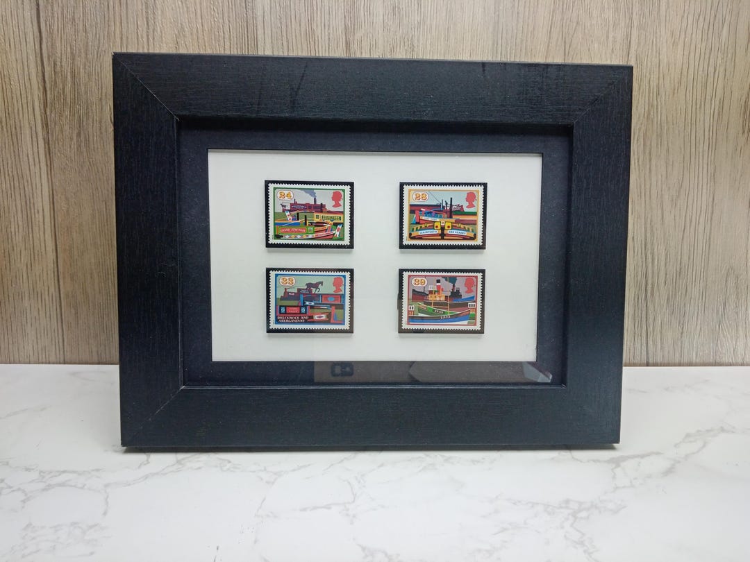 1993 British Inland Waterways Stamps Genuine Royal Mail Set of 4 Stamps ...