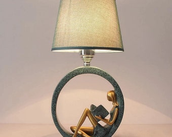 Girl Reading Lamp - Etsy