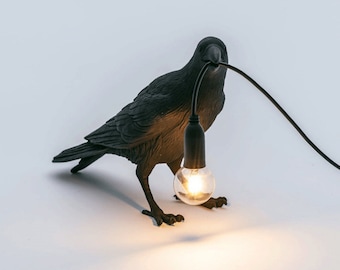 Raven Night Light - Etsy