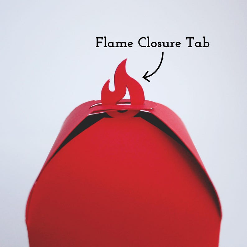 Firefighter Gift Box File | Instant Digital Download | Party Favour ...