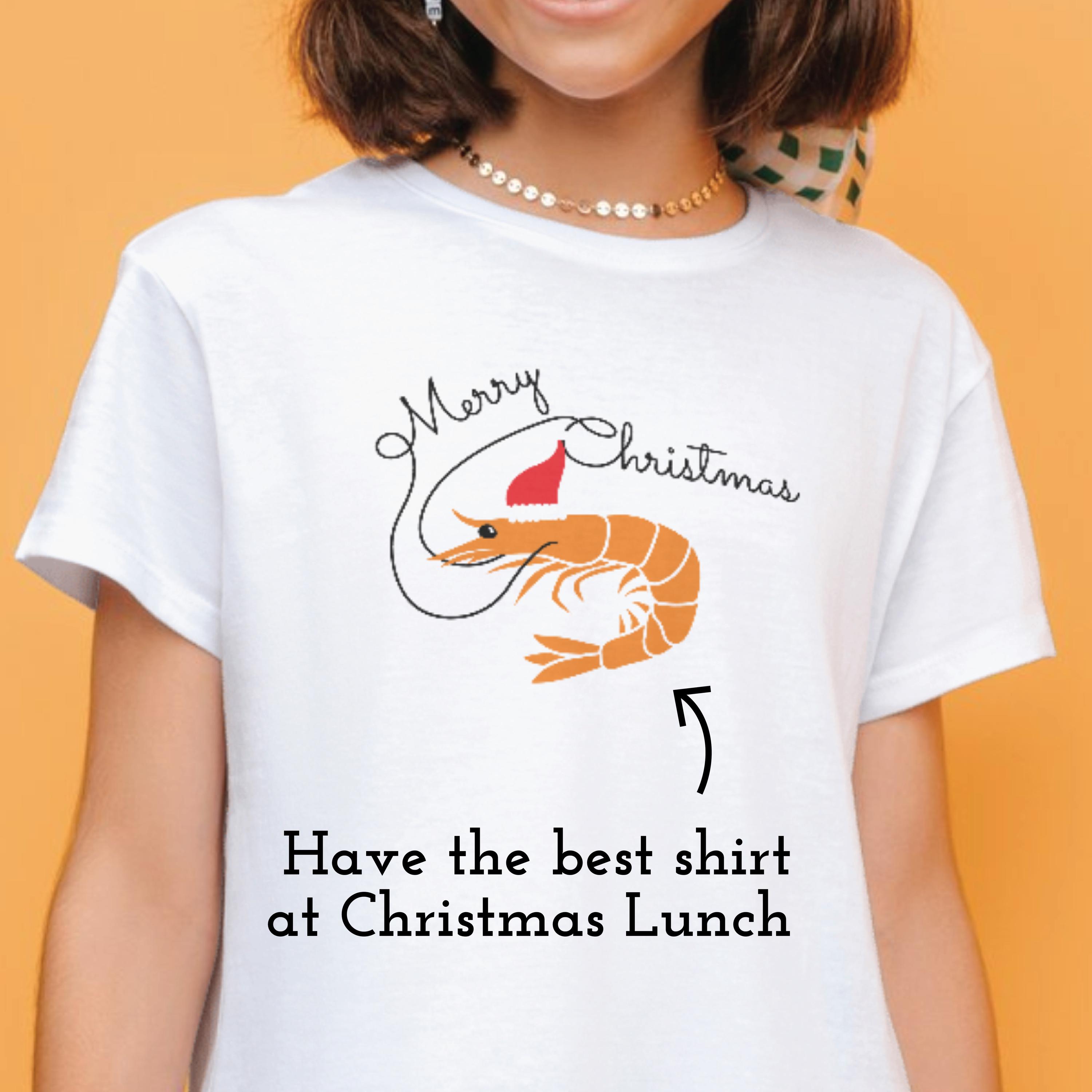 Christmas Prawn Vector Clipart | Instant Digital Download | Christmas ...