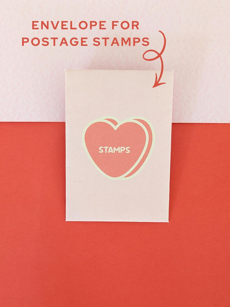 Printable Stationery Kit, Valentine's Day Love Letter Writing Set ...