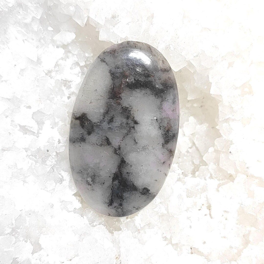 Natura Pink Tugtupite Cabochon: Natural Gemstone for Jewelry Making 48 ...