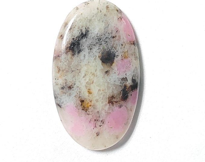 Tugtupite Stone Natural Pink Tugtupite Cabochon Stone Tugtupite Loose ...