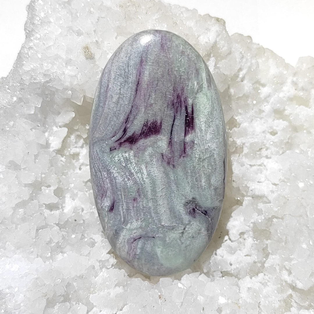 Rare Kammererite Cabochon Gemstone: Handmade Jewelry Making Stone, 182 ...