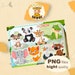 Whose Face? Game for Child Printable Shape Matching Printable - Etsy