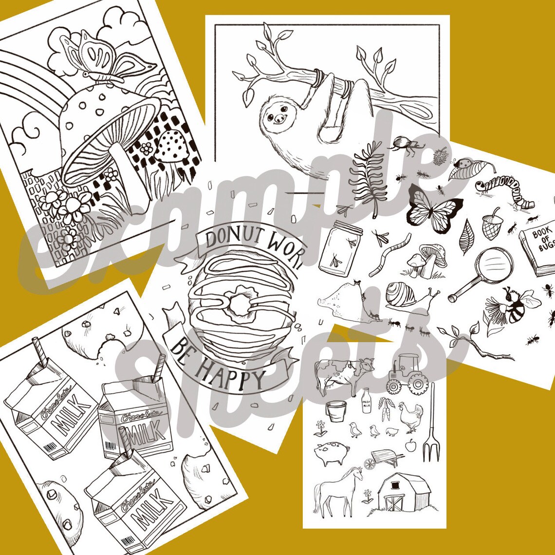 12 Raising Tito Collection Coloring Page, Adults + Kids- Instant ...