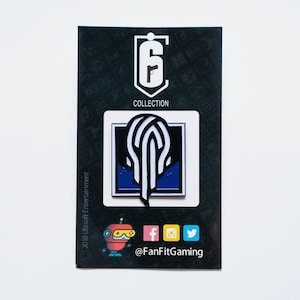 Nokk Six Siege Enamel Pin - Rainbow Six Siege Operator Pins - Nokk ...