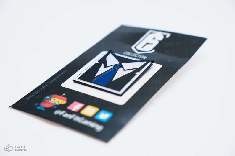 Warden Six Siege Enamel Pin Rainbow Six Siege Operator Pins - Etsy