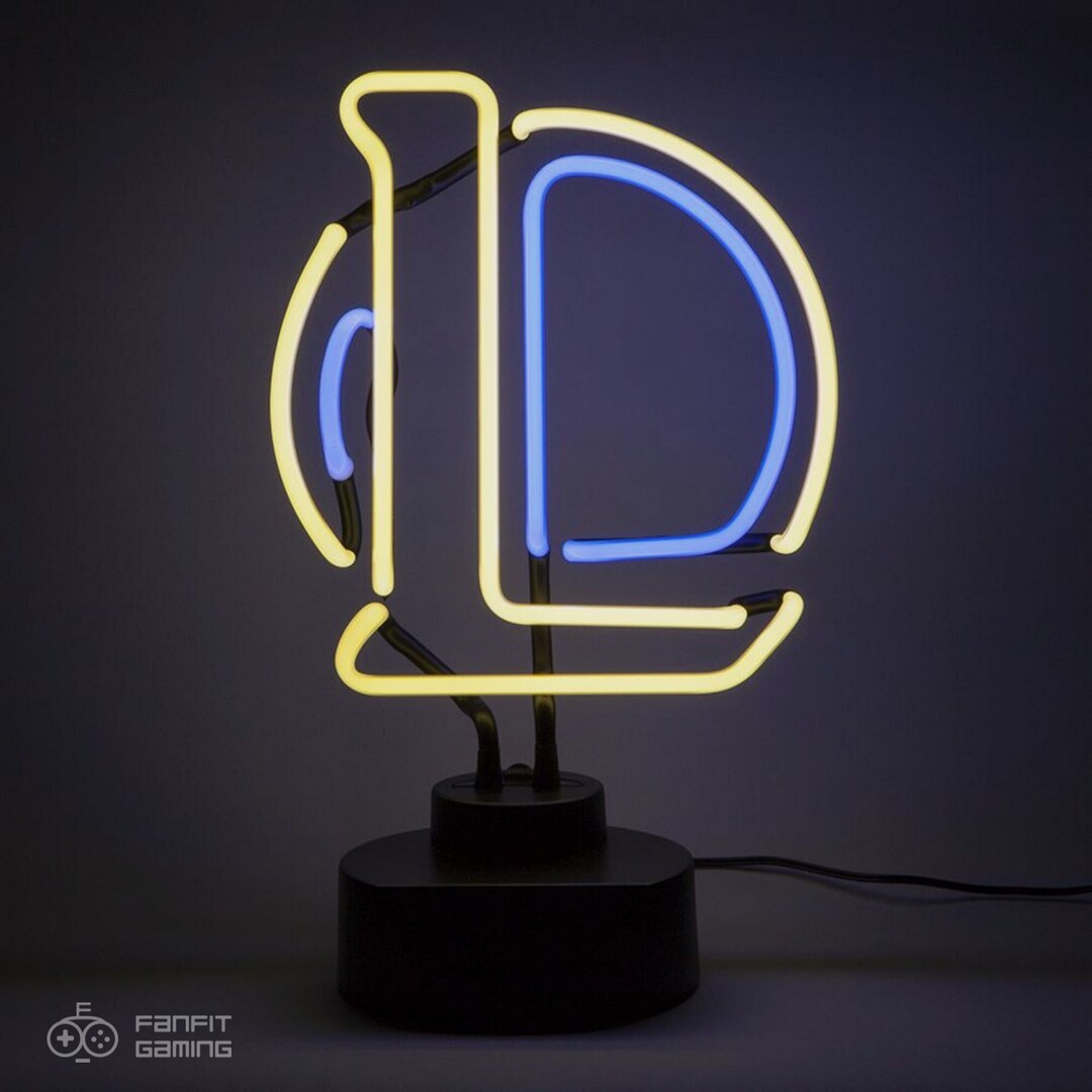 League of Legends - Neon Light Hand Bent Glass Neon Light - Neon Desk ...