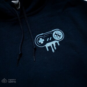 Melted Controller Hoodie – Unisex Gamer Graphic Pullover - Etsy