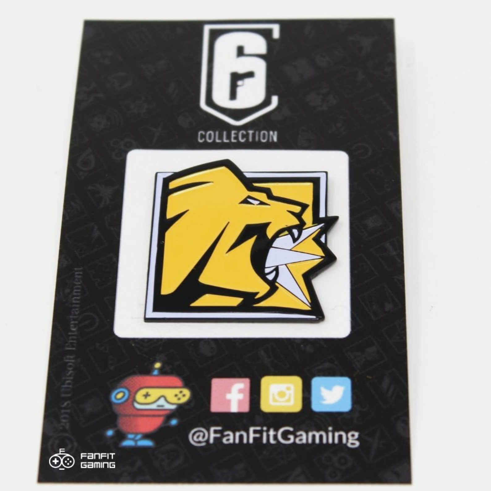 Lion Six Siege Enamel Pin - Rainbow Six Siege Operator Pins - Lion ...