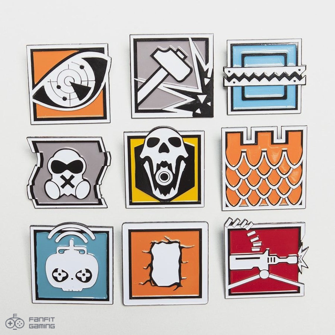 Frost Six Siege Enamel Pin – Rainbow Six Siege Operator, Licensed - Etsy