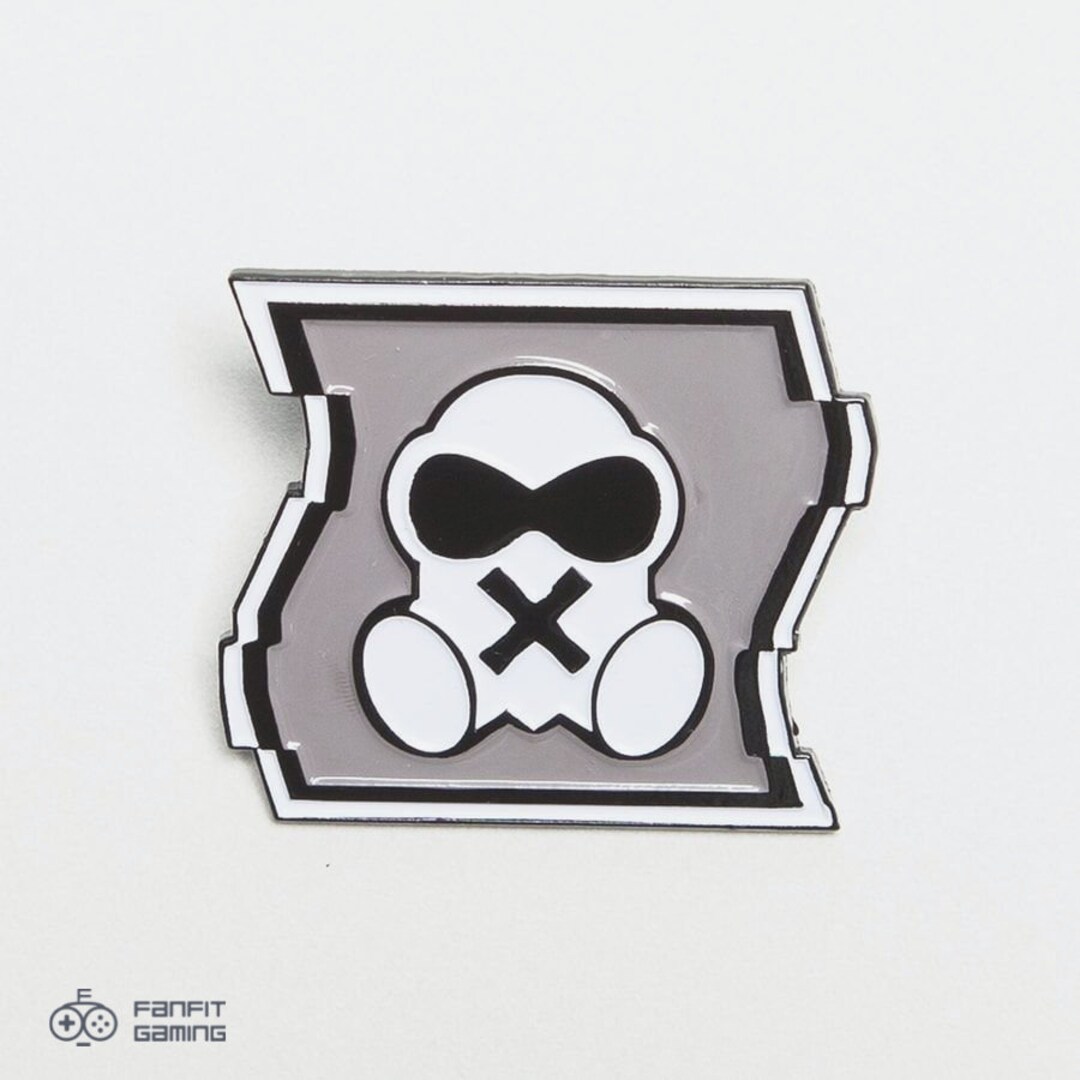 Mute Six Siege Enamel Pin - Rainbow Six Siege Operator Pins - Mute ...