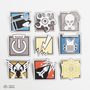 Jager Six Siege Enamel Pin - Rainbow Six Siege Operator Pins - Jager ...