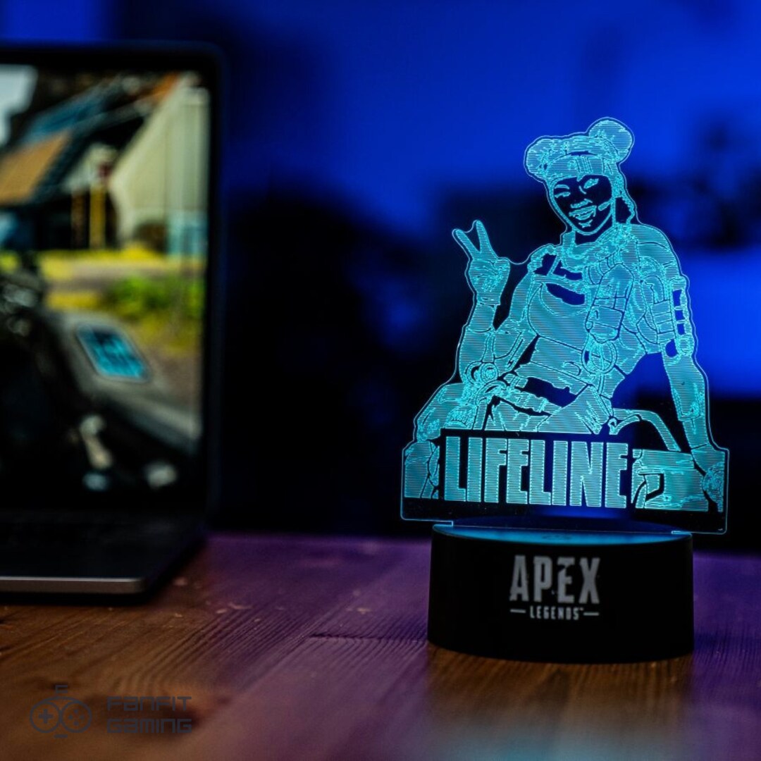 Apex Lifeline Light USB Powered - Great Gift for Gamers and Streamers ...