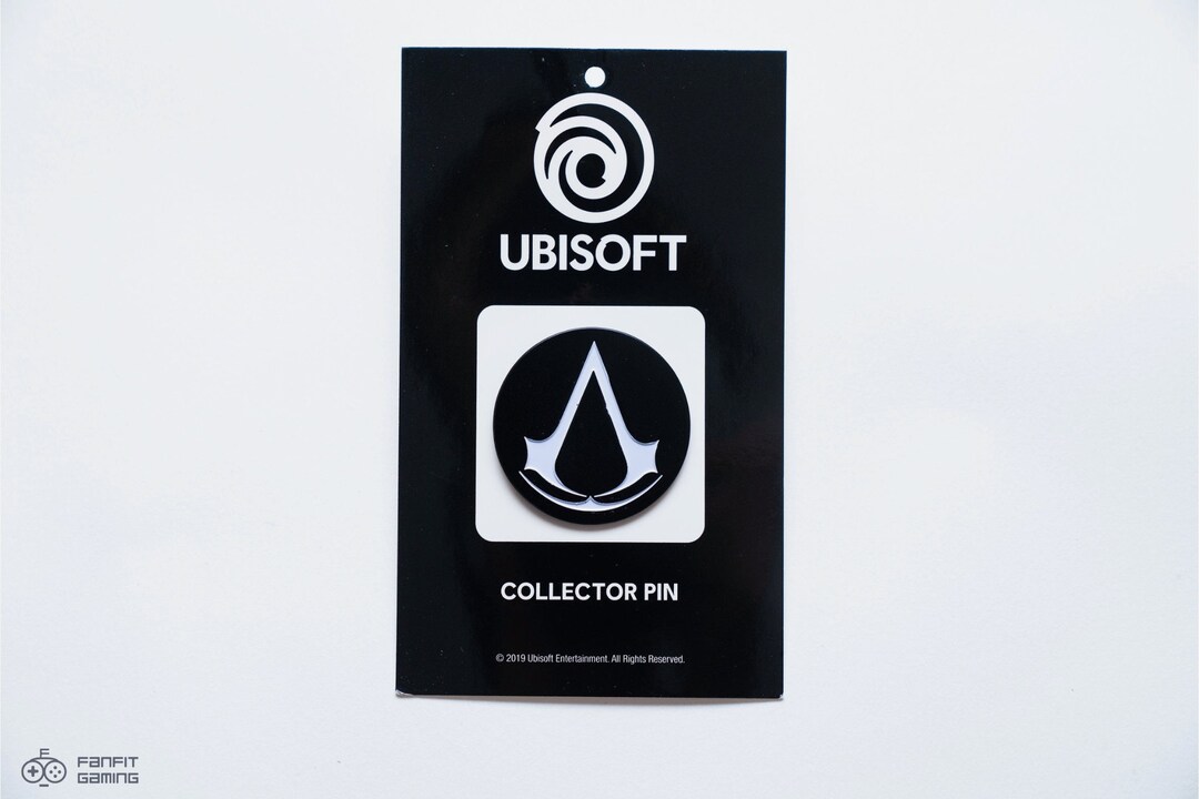 Assassins Creed Crest Enamel Pin Gamer Gifts Amazing Gift for Gamers ...