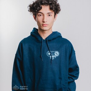 Melted Controller Hoodie – Unisex Gamer Graphic Pullover - Etsy