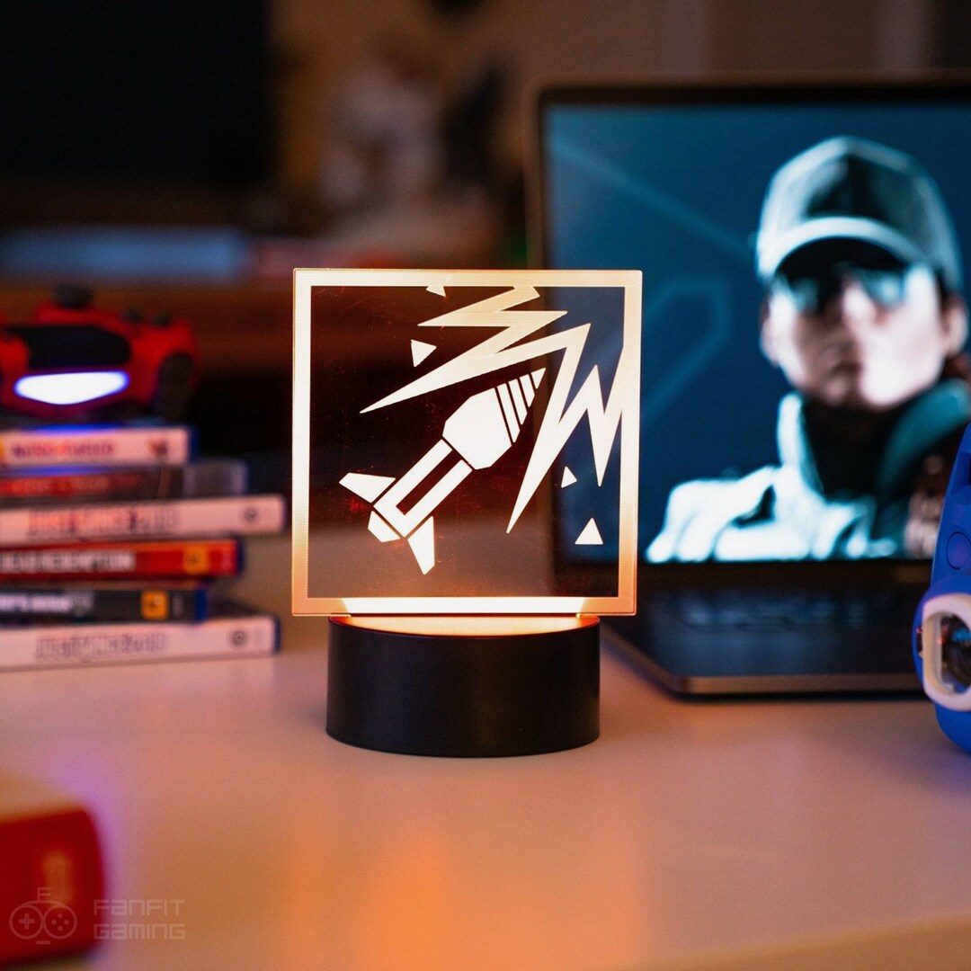 Six Siege Ash LED Operator Light USB Powered - Officially Licensed by ...