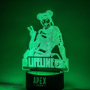 Apex Lifeline Light USB Powered - Great Gift for Gamers and Streamers ...