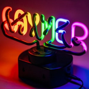 Gaymer Neon Light Hand Bent Glass Pride Neon Light Real Neon Desk Lamp ...