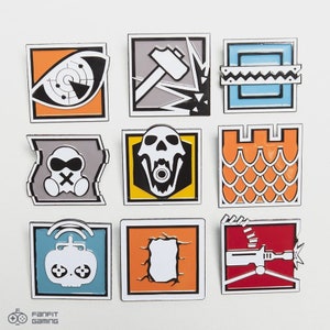 Castle Six Siege Enamel Pin – Rainbow Six Operator, Officially Licensed ...