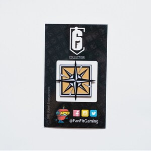 Nomad Six Siege Enamel Pin - Rainbow Six Siege Operator Pins - Nomad ...