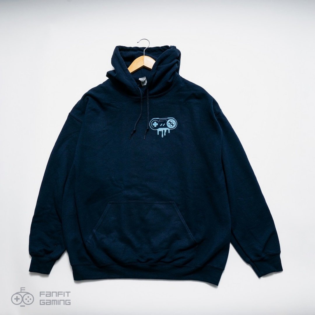 Melted Controller Hoodie – Unisex Gamer Graphic Pullover - Etsy