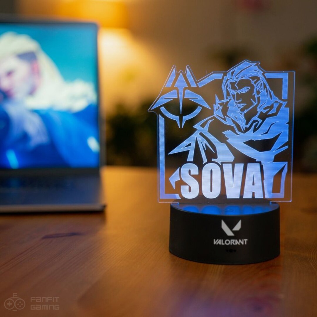 Sova LED Desk Lamp – USB Powered Gaming Light - Etsy
