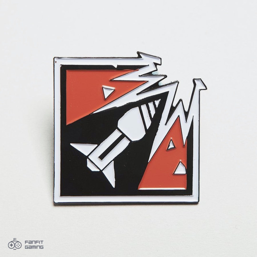 Ash Six Siege Enamel Pin - Rainbow Six Siege Operator Pins - Ash ...
