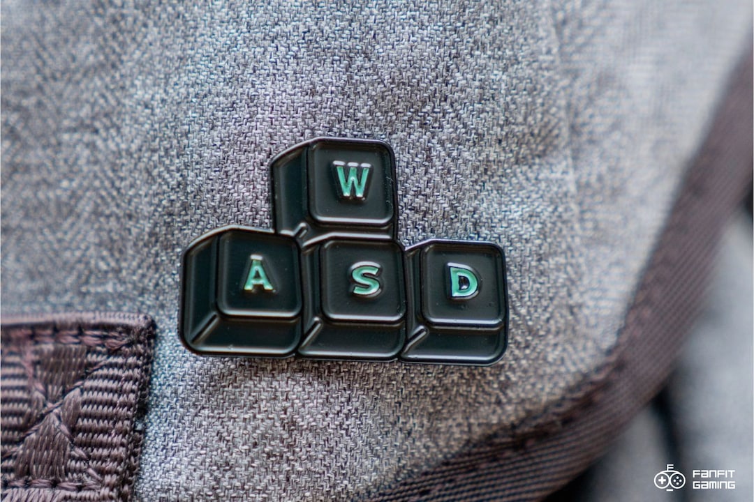 Wasd Pin Cute Enamel Pin For Gamers Gamer Ts Amazing T For
