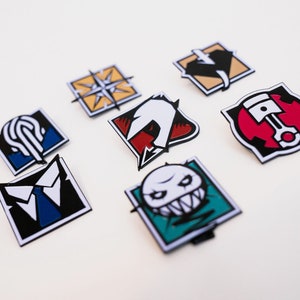 Gridlock Six Siege Enamel Pin - Rainbow Six Siege Operator Pins ...