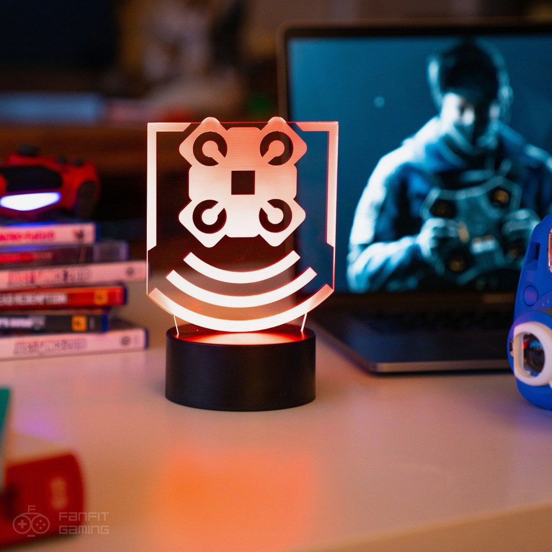 Six Siege Echo LED Desk Lamp – USB Powered Gaming Light - Etsy