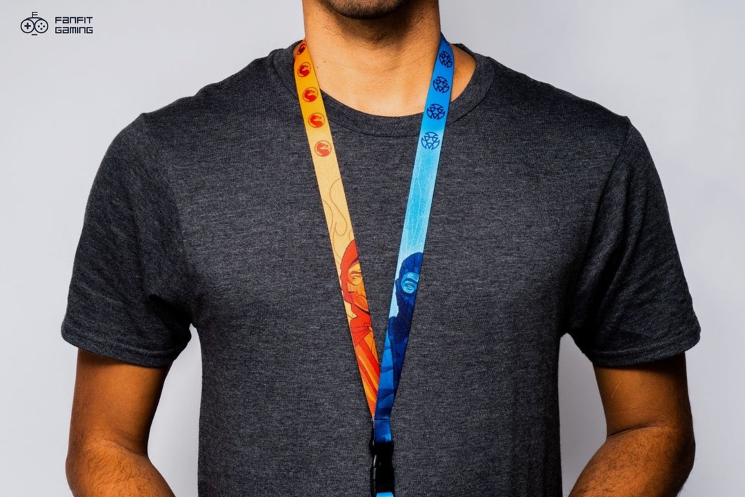 MK Lanyard - Awesome Gamer Gift Lanyard and Badge Holder - Great Gift ...