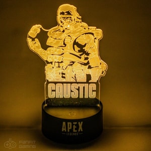 Apex Caustic Light USB Powered - Great Gift for Gamers and Streamers ...