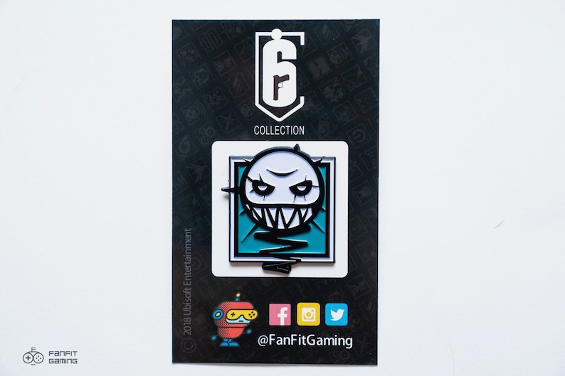 Ela Six Siege Enamel Pin Rainbow Six Siege Operator Pins - Etsy