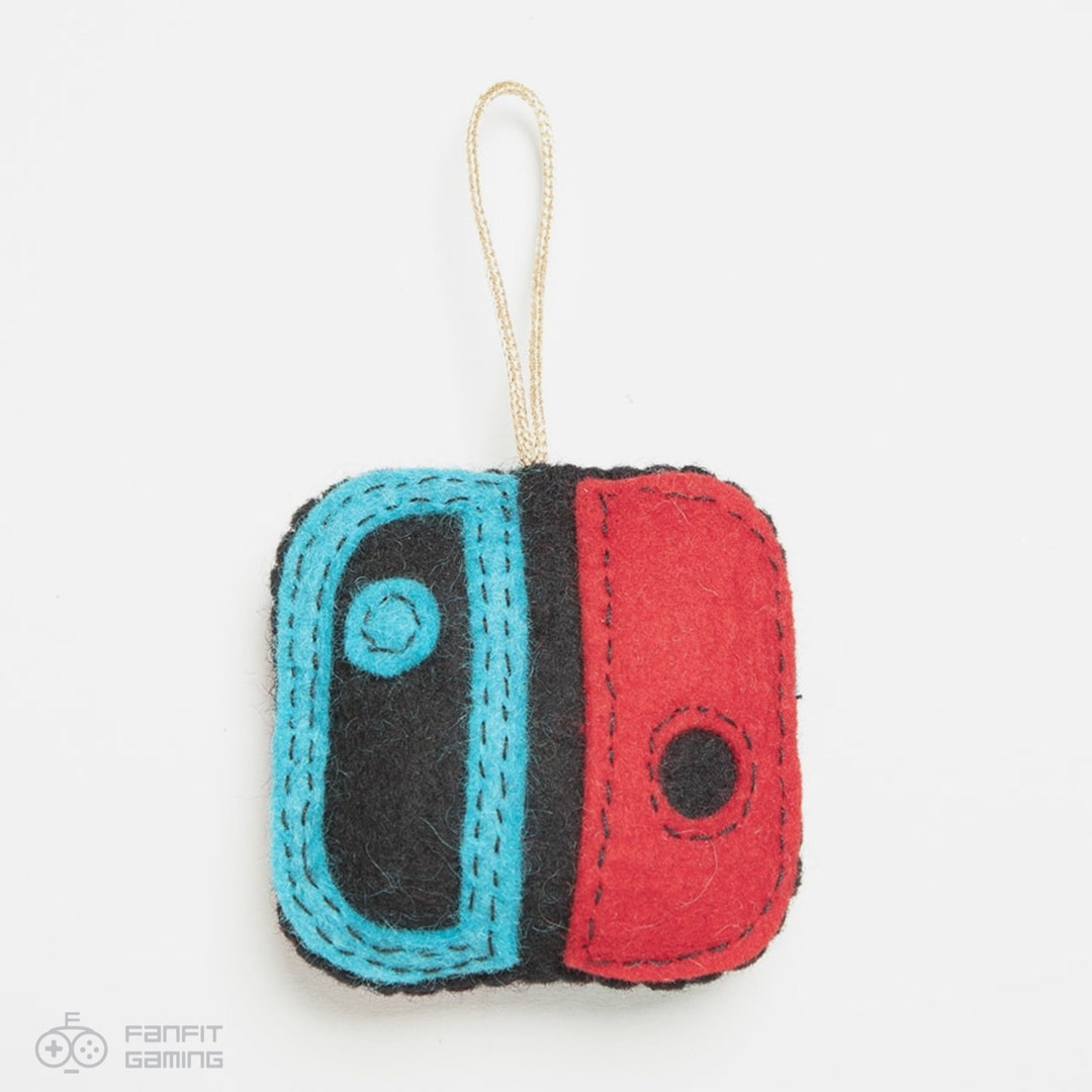 Felt Nintendo Switch Christmas Ornament – Handmade Gamer Gift - Etsy