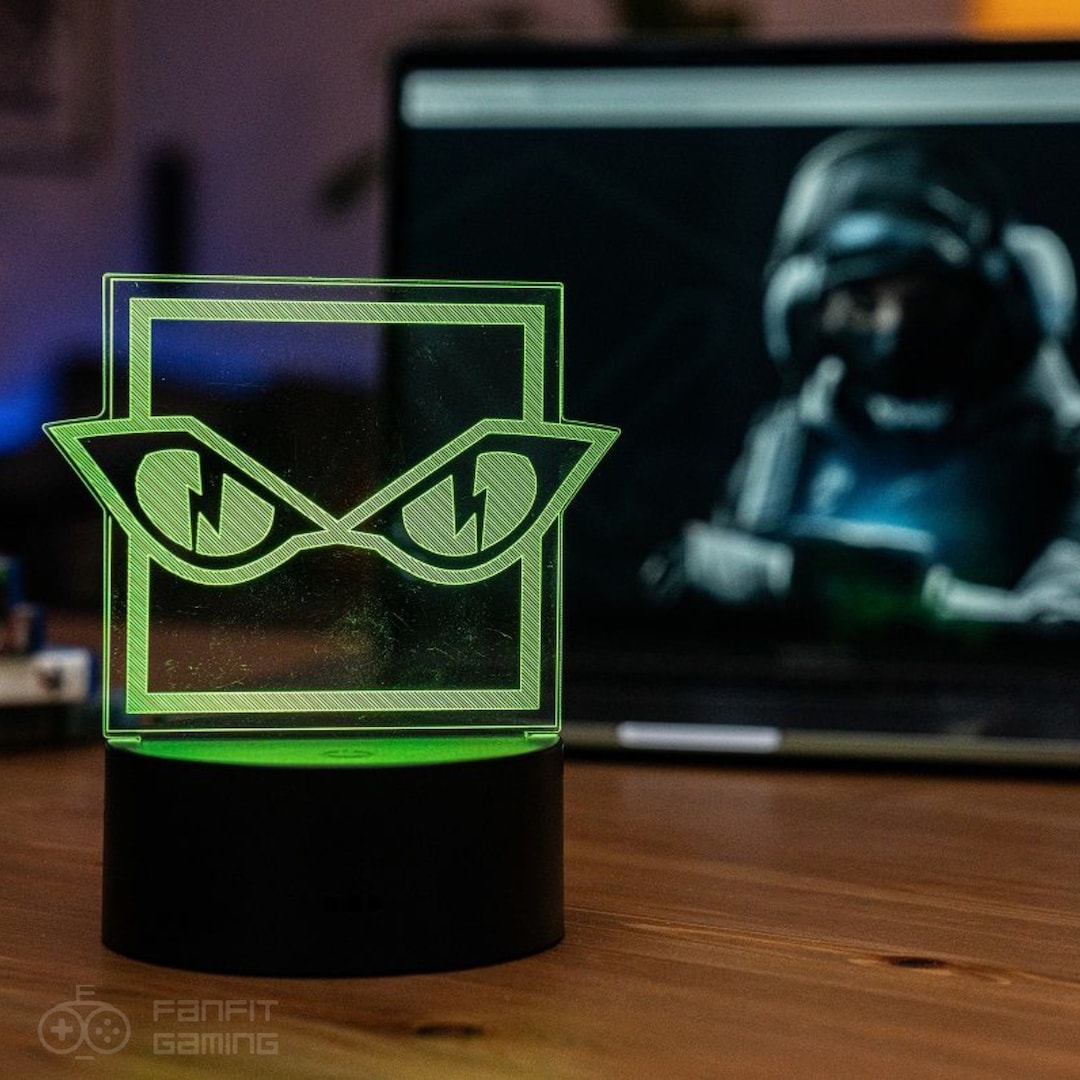 Six Siege IQ LED Desk Lamp - Ubisoft Licensed, USB Powered - Etsy
