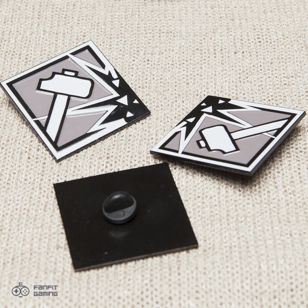 Sledge Six Siege Enamel Pin - Rainbow Six Siege Operator Pins - Sledge ...