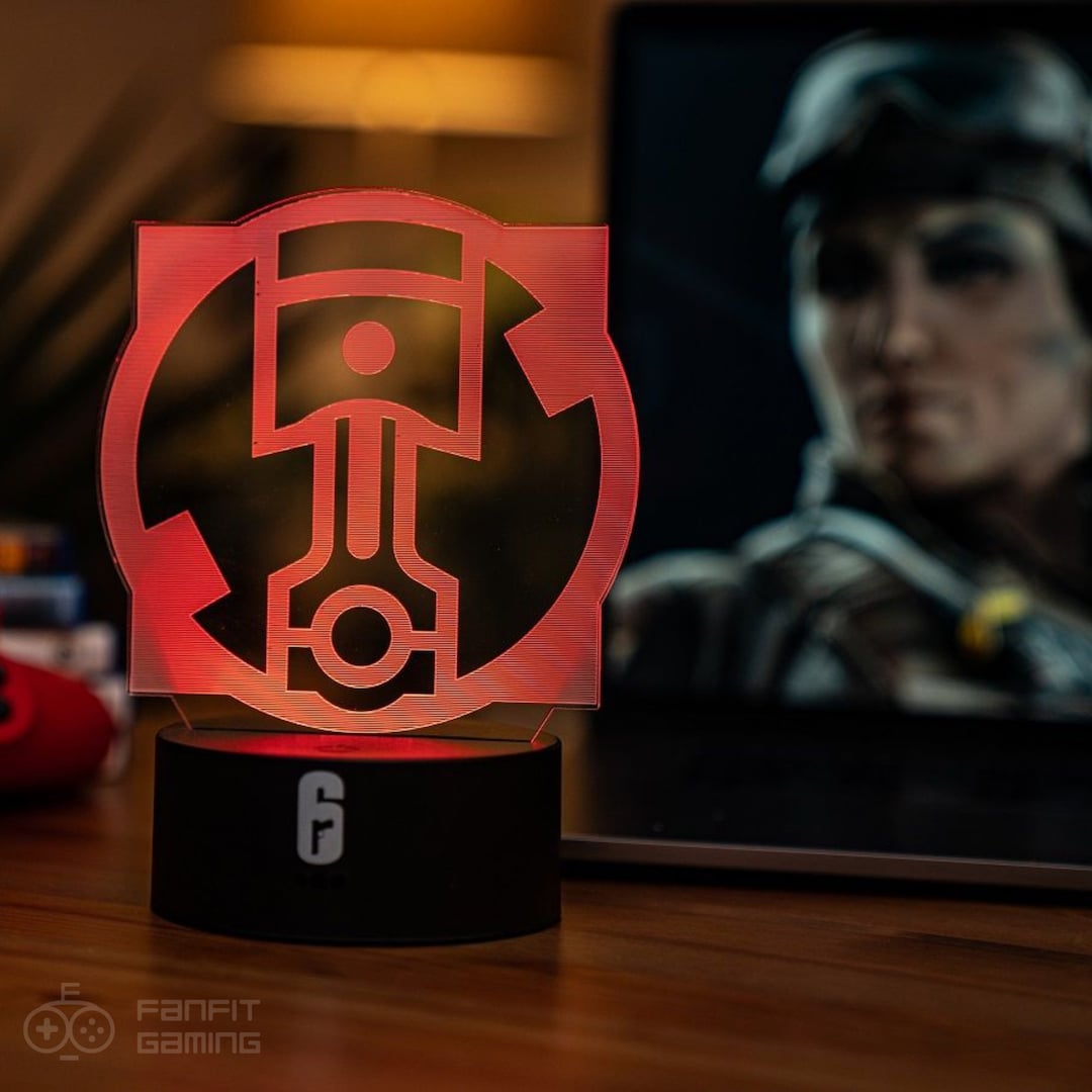 Six Siege Gridlock LED Operator Light USB Powered - Officially Licensed ...