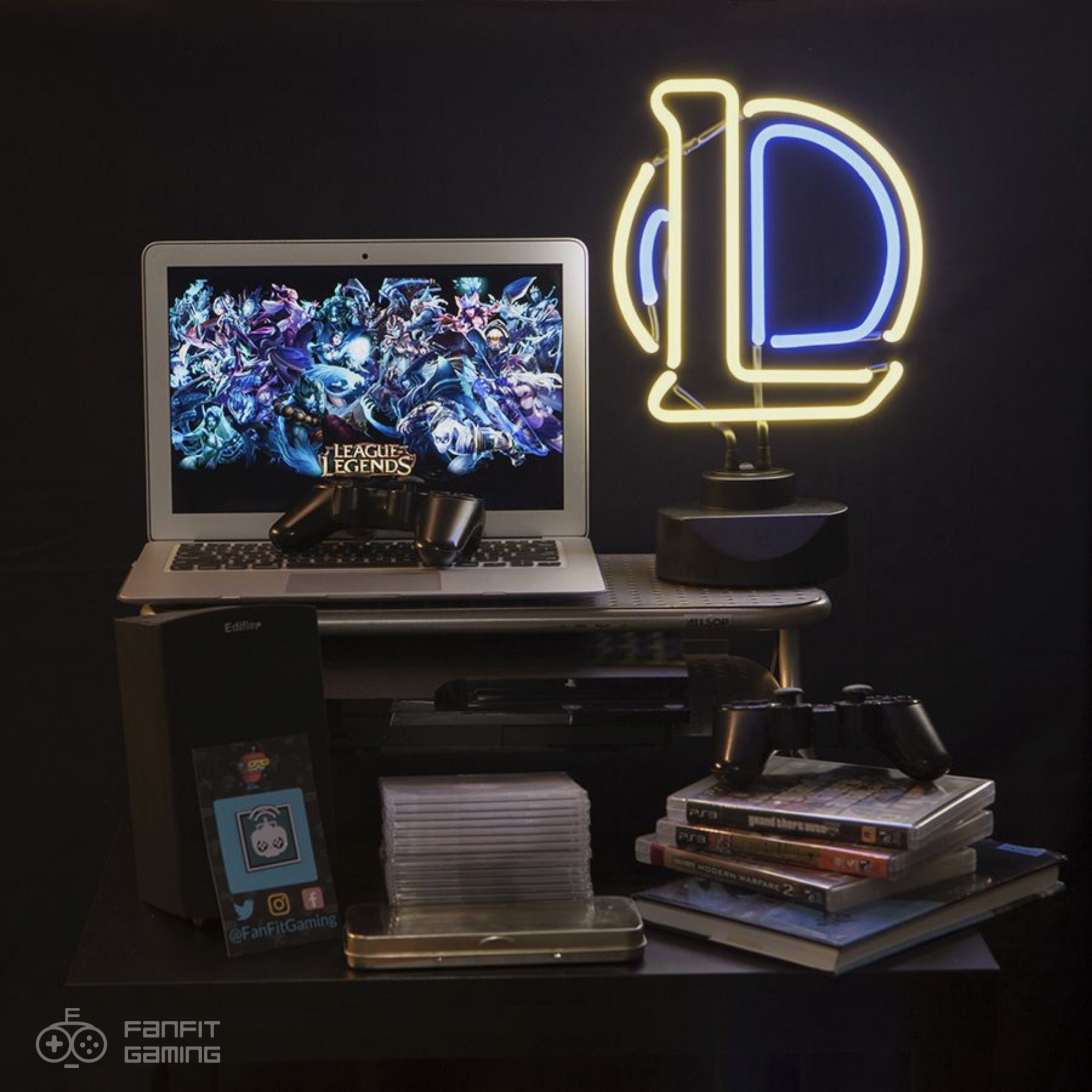 League of Legends Neon Light Hand Bent Glass Neon Light - Etsy