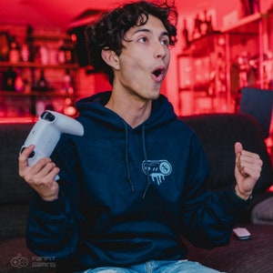 Melted Controller Hoodie – Unisex Gamer Graphic Pullover - Etsy