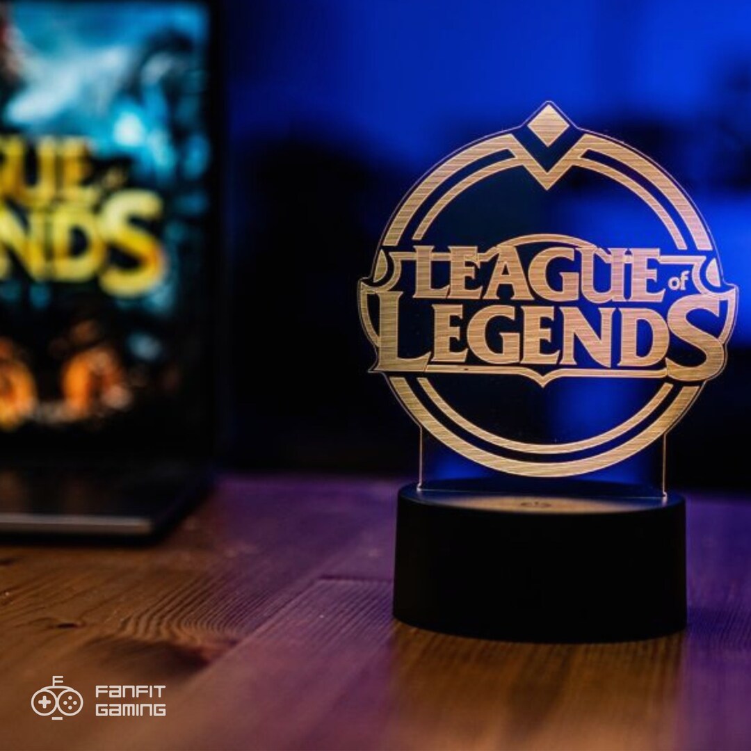 Lol - Acrylic Led Light - Great Gift for Gamers - Collector Favorites ...