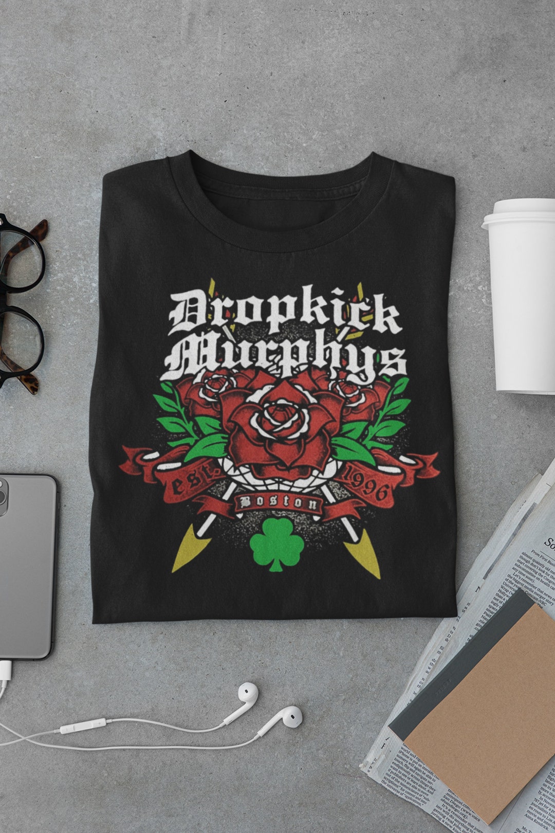 Dropkick Murphys Band Shirt Dropkick Murphys Band Tour 2023 Concert ...
